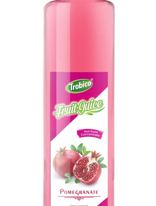1L Glass bottle Pomegranate Juice - Beverage Manufacturer